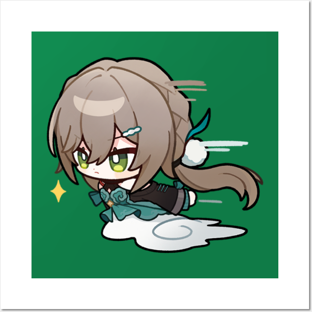 Honkai Star Rail Chibi Qingque - Honkai Star Rail - Posters and Art Prints | TeePublic